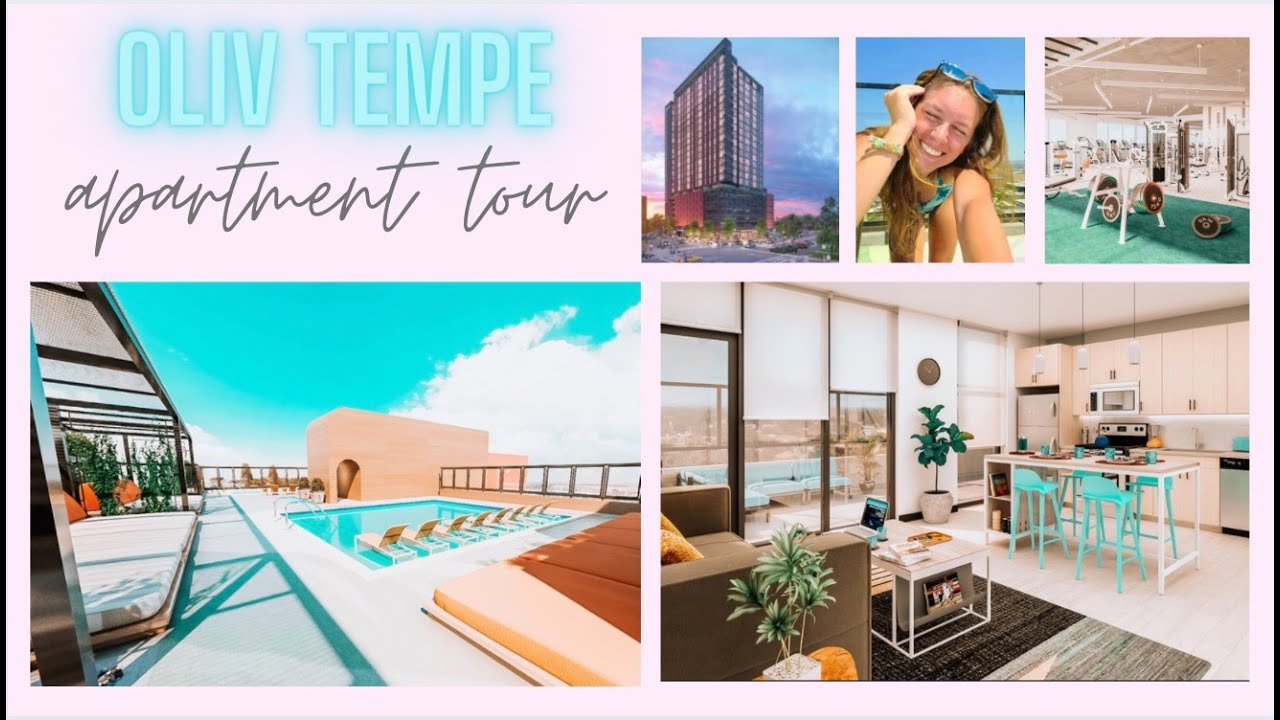 Oliv Tempe Apartment Tour // Arizona State University ☀️🏜 - YouTube