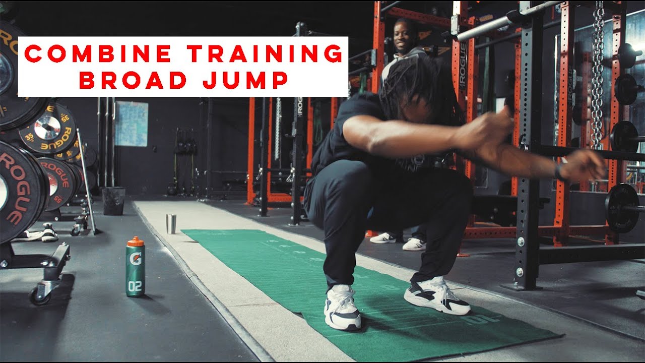 Combine Training | Broad Jump - YouTube