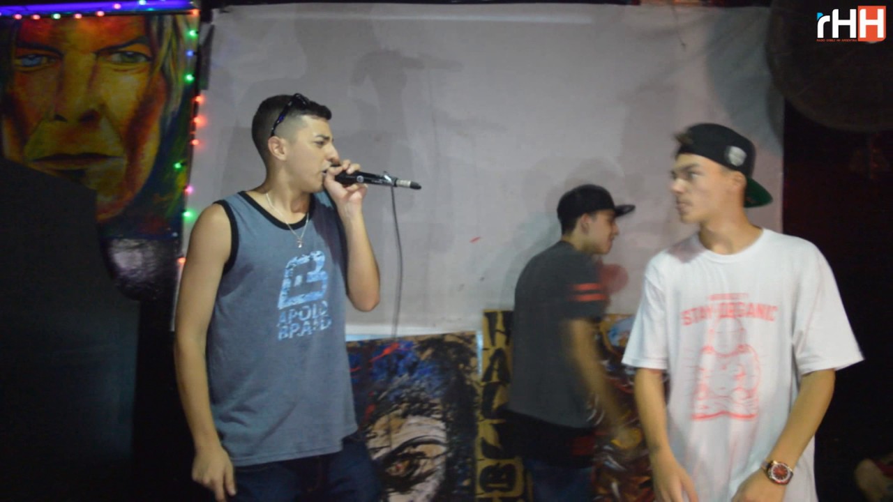 UNDERDANN VS CACHA - HABLEMOS DE RAP - ( EXHIBICIÓN ) RHH - YouTube