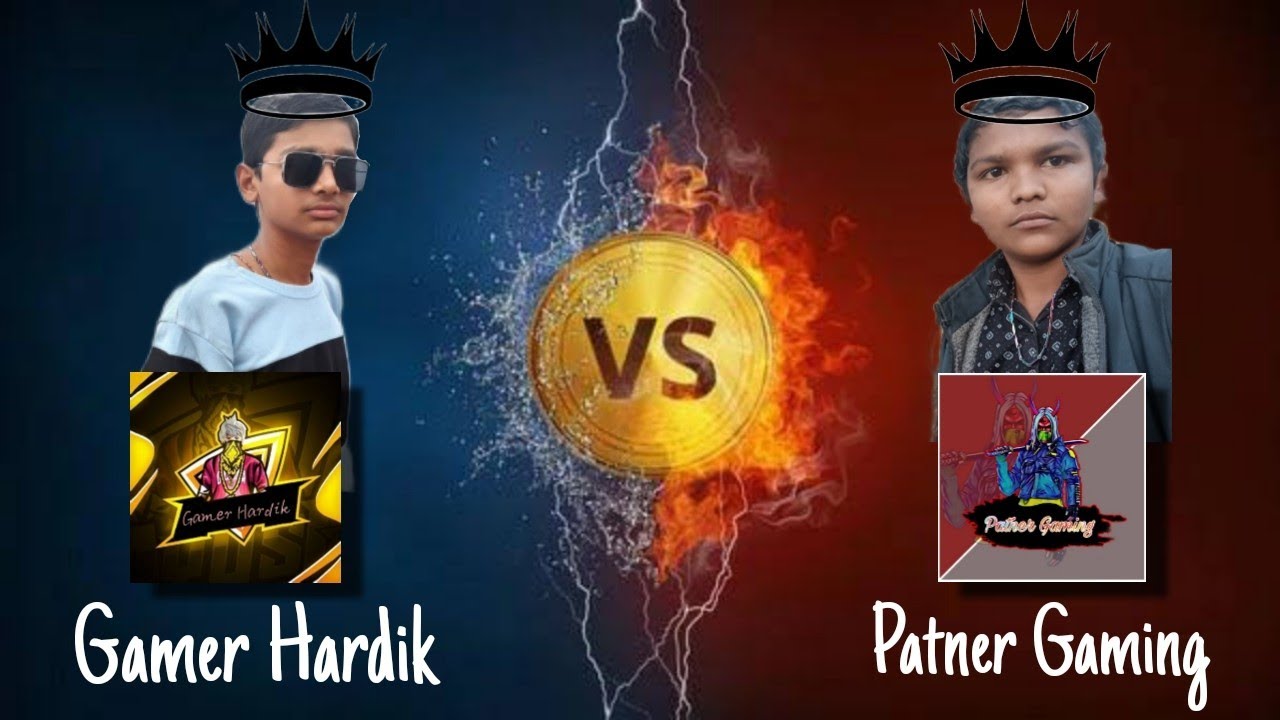 Patner Gaming Vs Gamer Hardik 1V1 || #freefire #viralvideo #viralshort ...