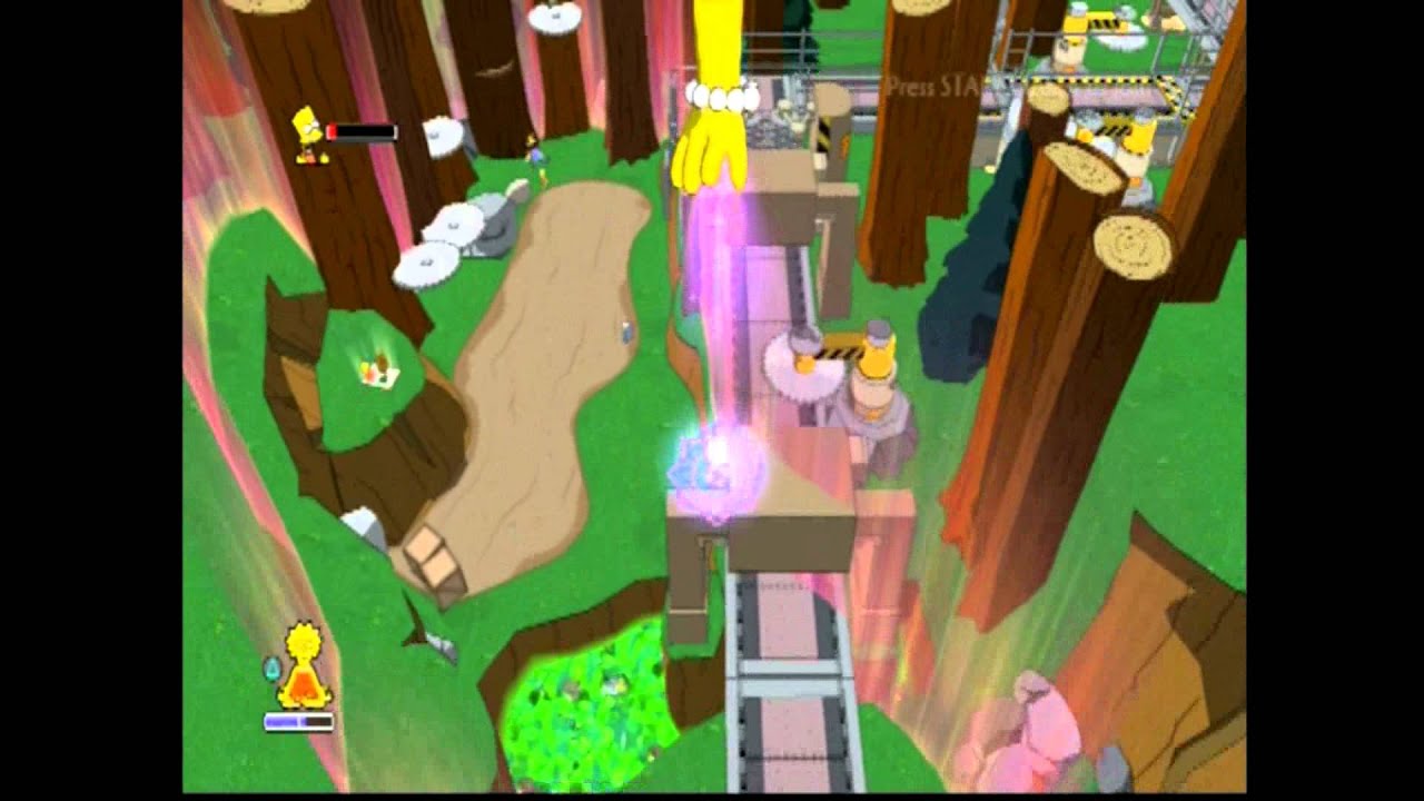 The Simpsons Game EP 4|Lisa the Tree Hugger - YouTube