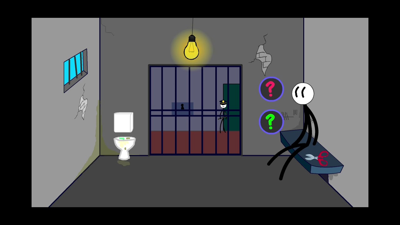 Stickman | Escaping the prison | Jail escape - YouTube