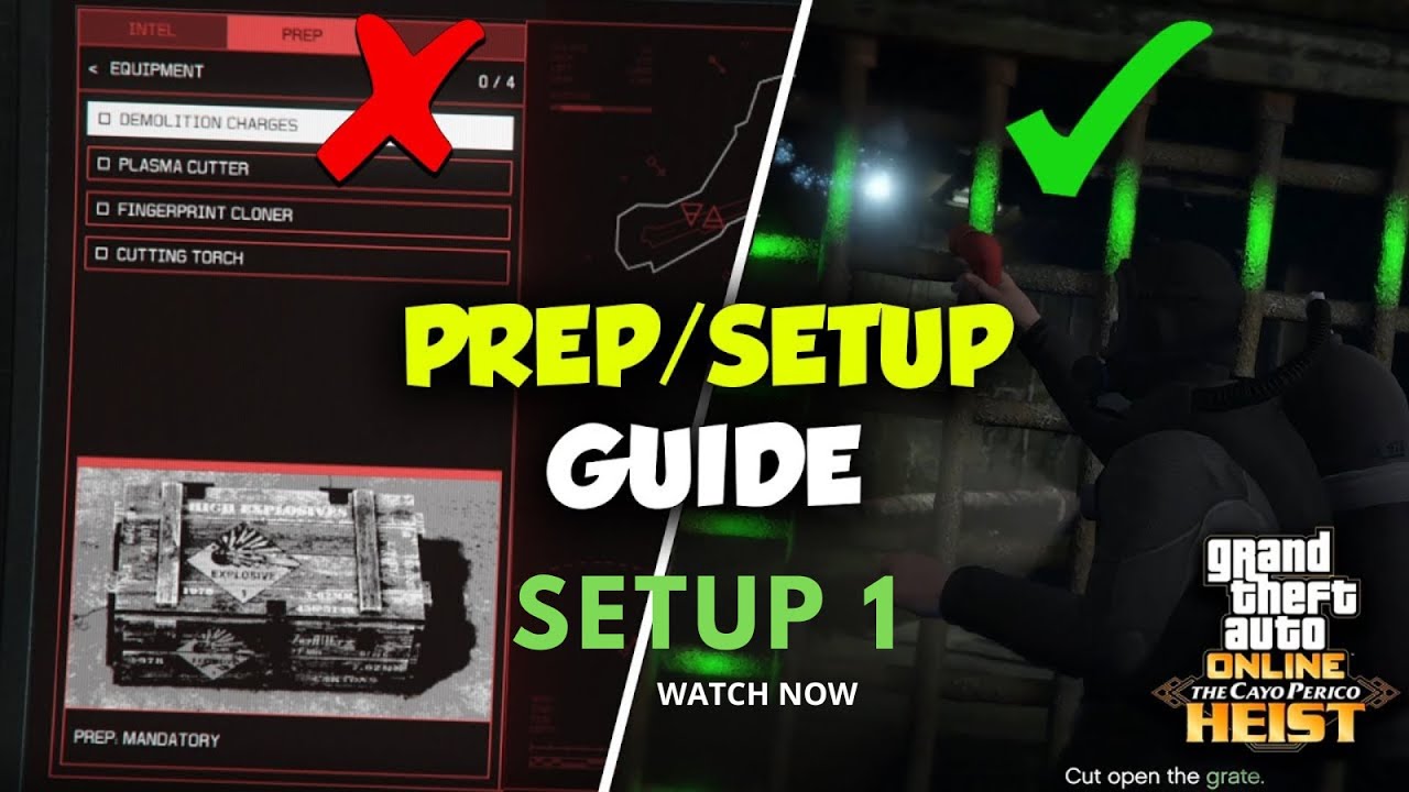 Gather Intel & Hack Communications Tower FAST | Cayo Perico Heist (GTA ...