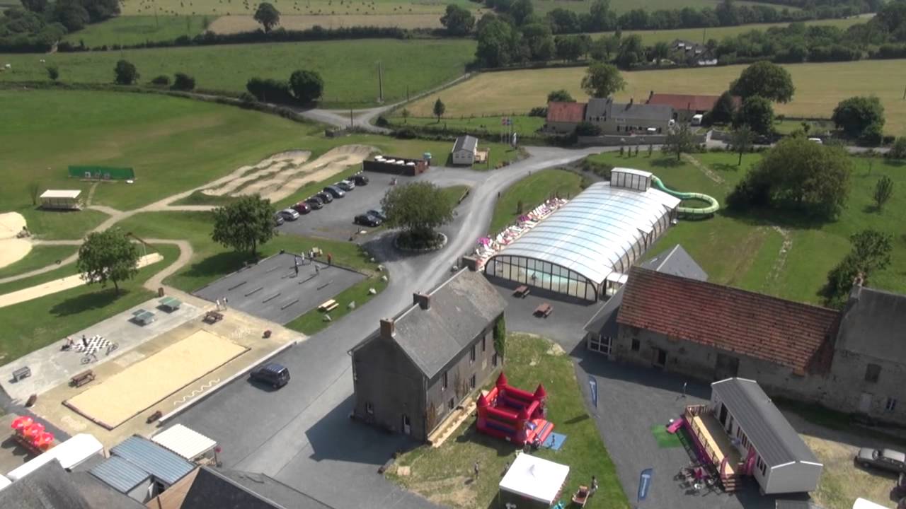 An aerial view of Domaine de Litteau siblu holiday village - YouTube