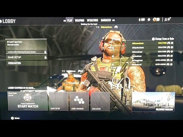 Call Of Duty Lobby Leaked Voice