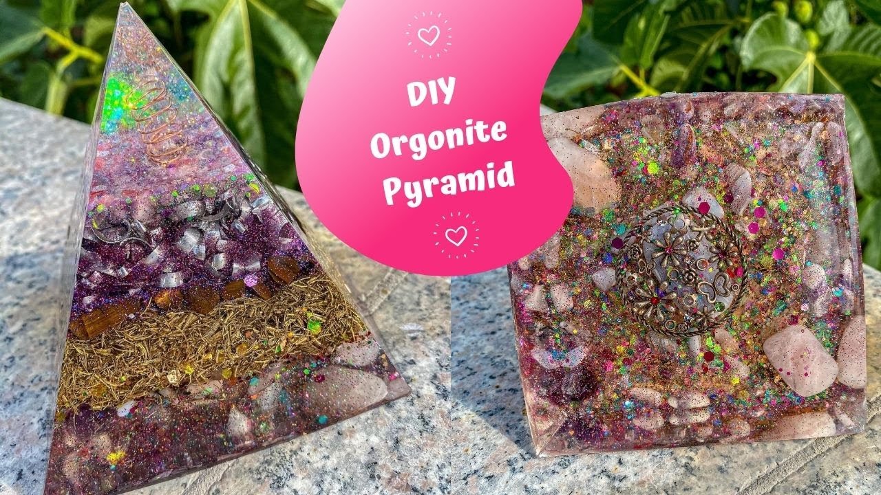 DIY Orgonite Pyramid | How to make your own Orgonite Pyramid - YouTube
