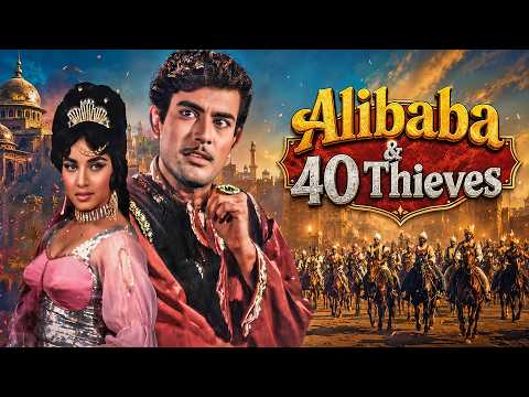 Alibaba & 40 Thieves - अलीबाबा और 40 चोर (1966) - सुपरहिट हिंदी मूवी | संजीव कुमार, एल. विजयालक्ष्मी