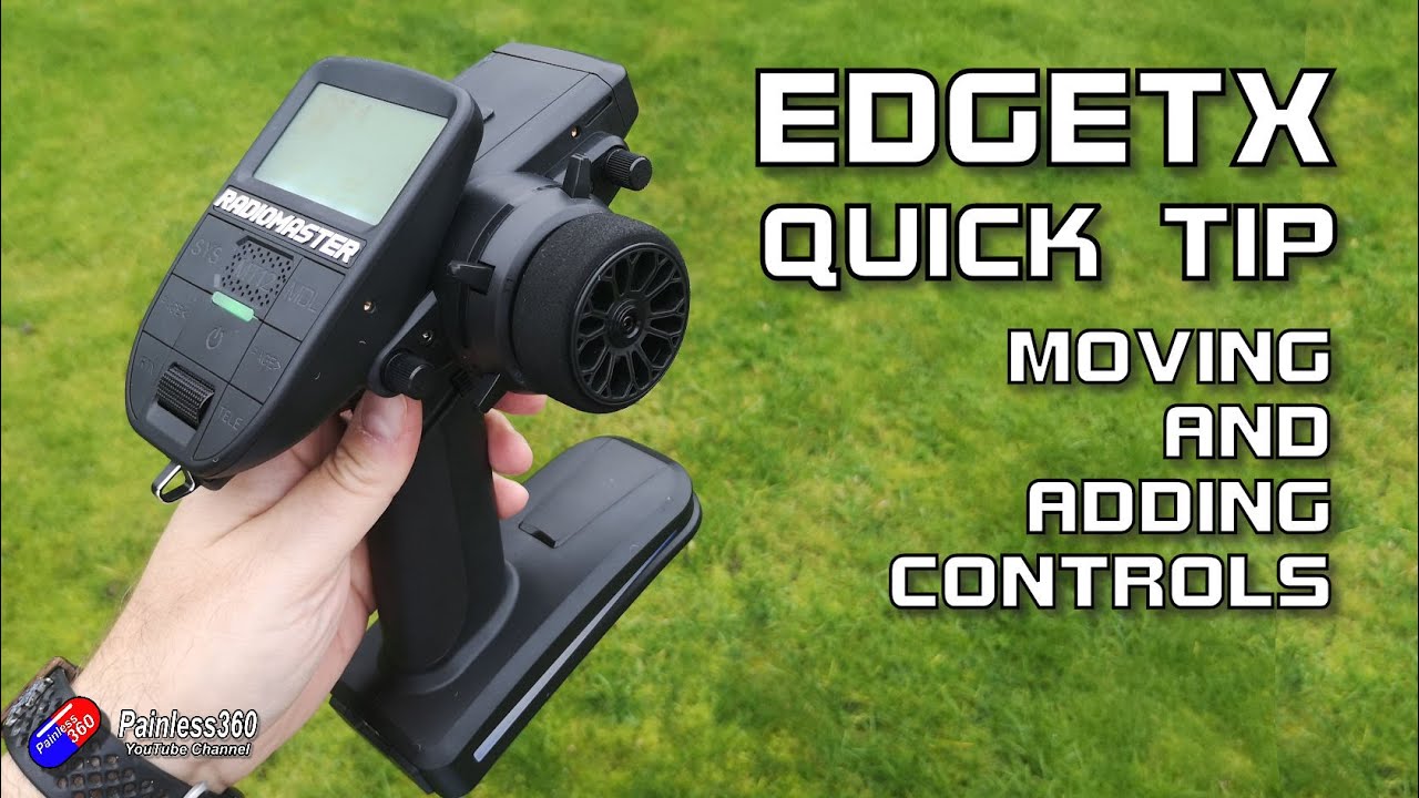 MT12 and EdgeTX: Basic model setup (moving and adding controls and extra channels) - YouTube