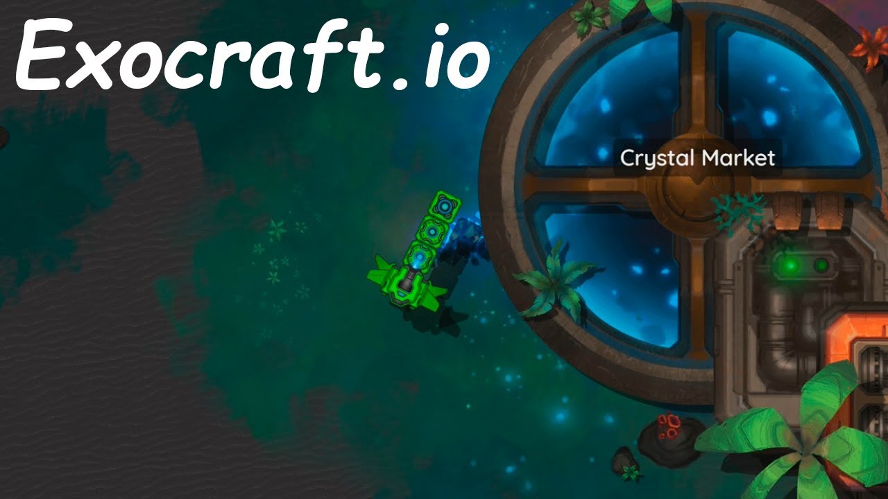 Exocraft.io Первый взгляд - Спокойная Ио игра про космос #IO Games ...