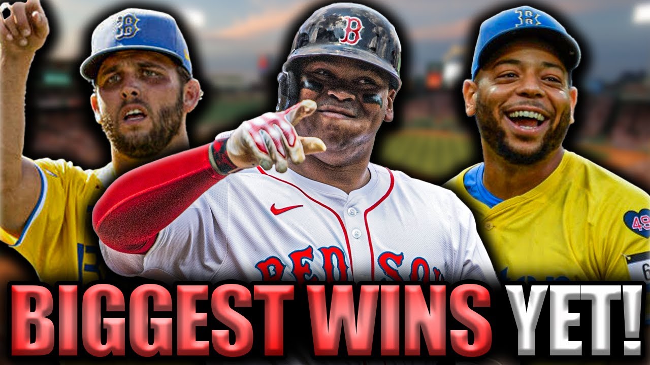 RED SOX WIN BIGGEST SERIES YET AT PERFECT TIME!! - YouTube
