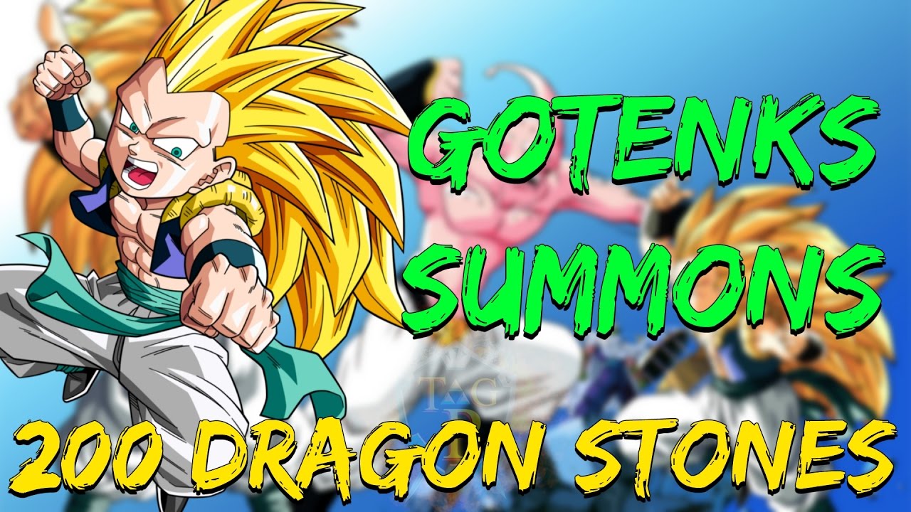 200 Dragon Stones! SS3 GOTENKS BANNER - Dokkan festival SUMMONS! DOKKAN ...