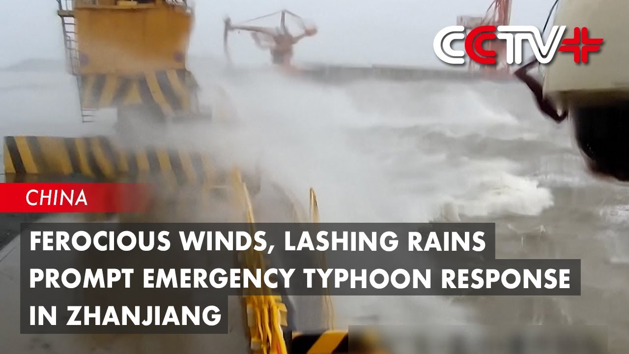 Ferocious Winds, Lashing Rains Prompt Emergency Typhoon Response in ...