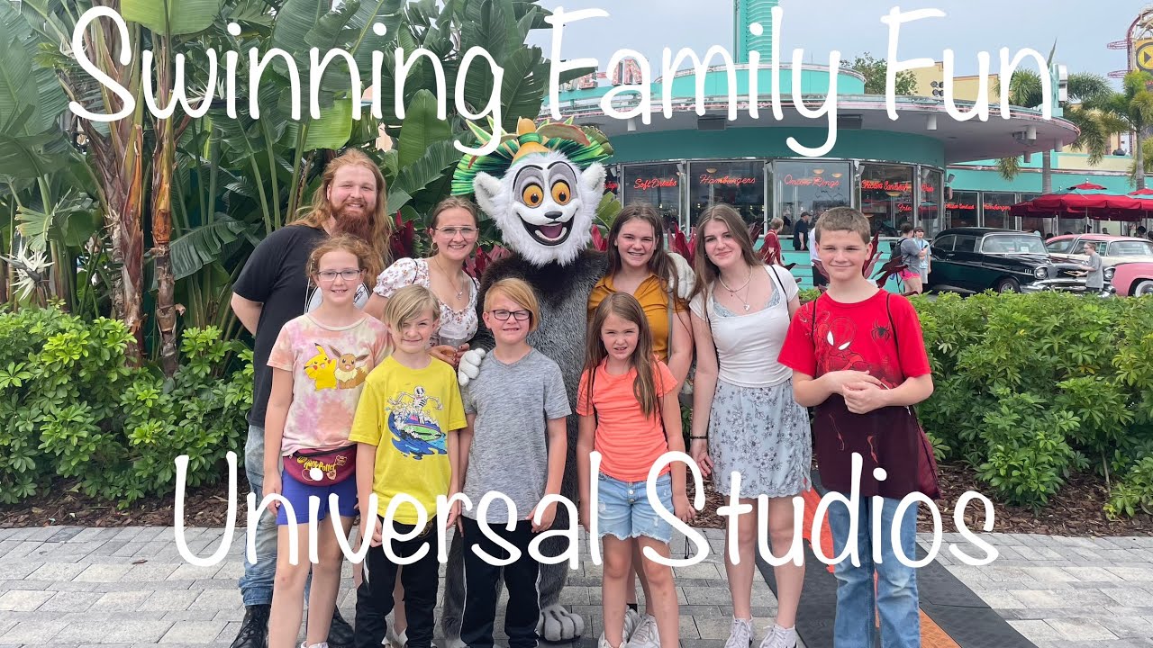 Swinning Family goes to Universal Studios-Day 1 - YouTube
