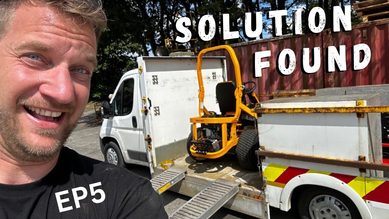 Perfect Mower Transport for Landscaping and Garden Machinery Vlog 5 ...