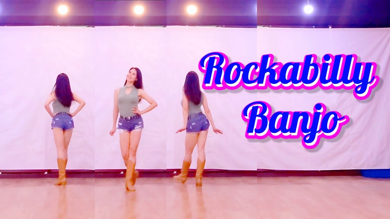 Rockabilly Banjo Line dance/Beginner 초급/Chor:GraceQueen(Hyojung An ...