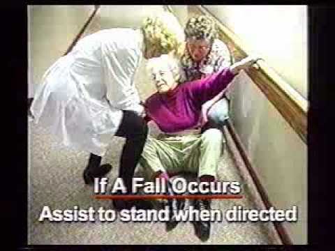 Lesson 25, CNA Training - Fall Prevention and Restraint Alternatives ...