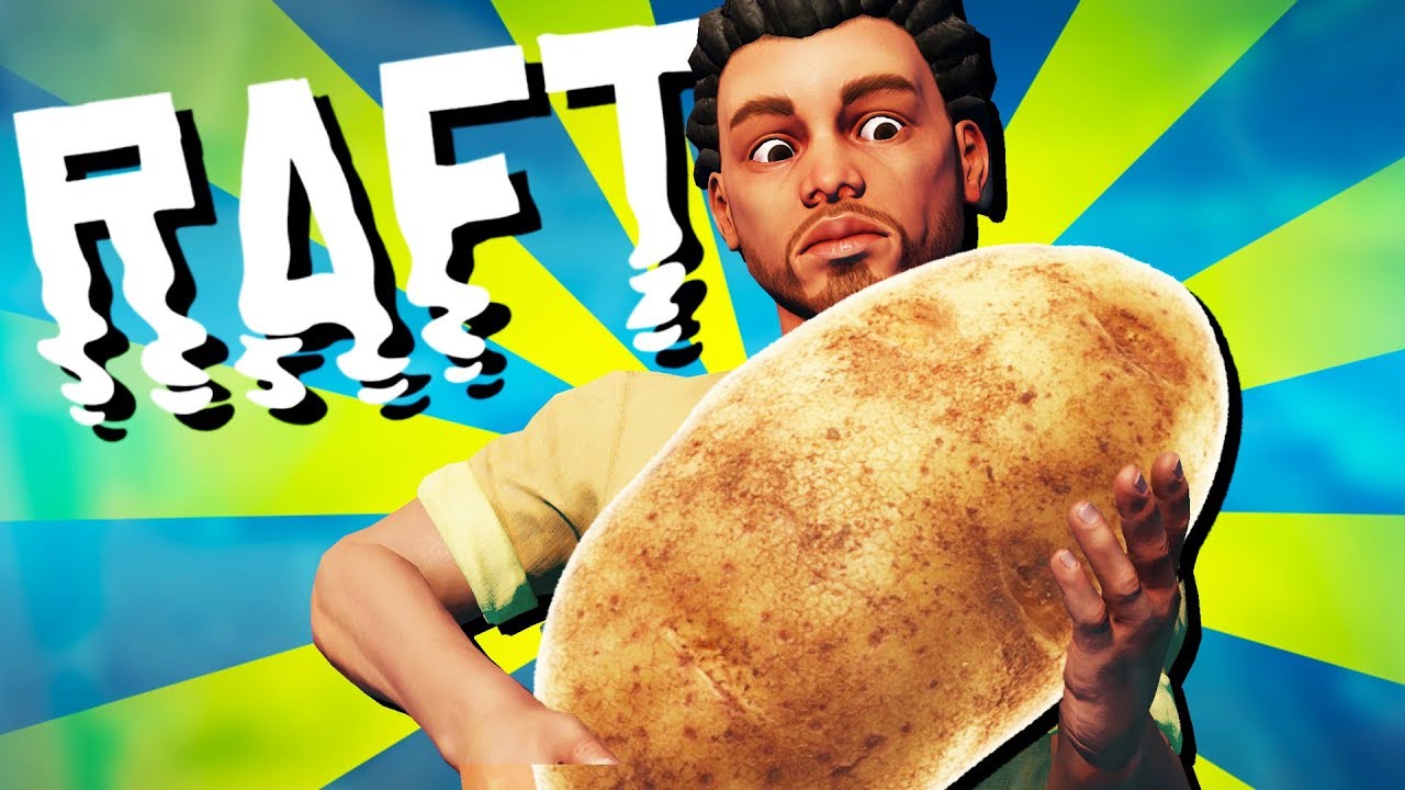 Ultimate Potato Farm! - Raft Gameplay - YouTube