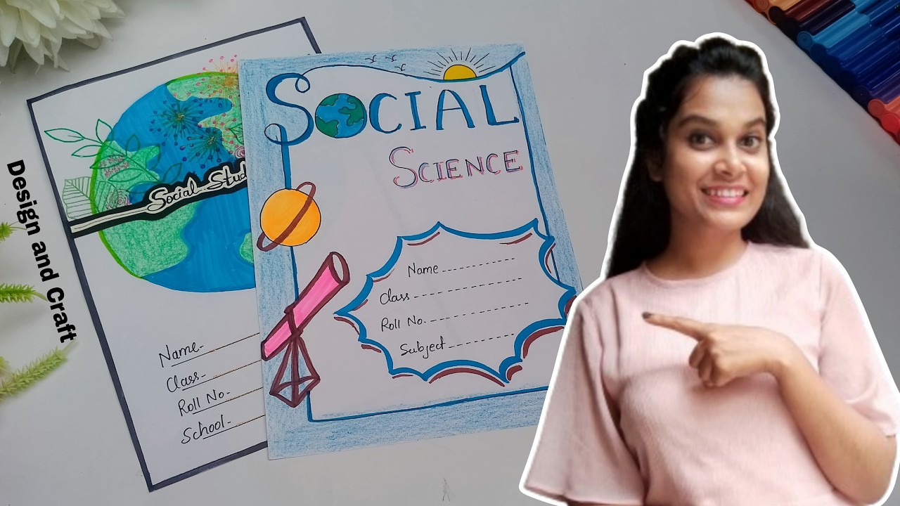 Social Science Notebook Front Page | Border Design for SST Assignment ...
