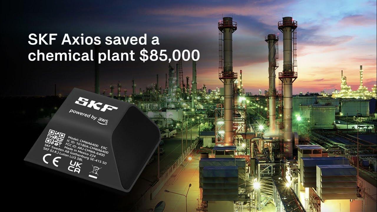 SKF Axios saves chemical plant $85,000 - YouTube
