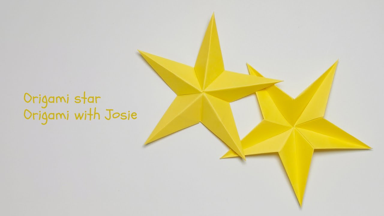 How to Make an Origami Five Pointed Star | Diy Paper Star | Origami ...