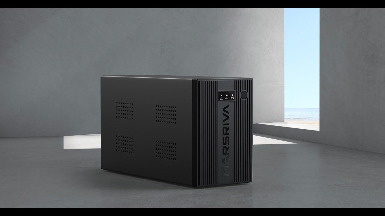 1250VA MARSRIVA UPS REVIEW - YouTube