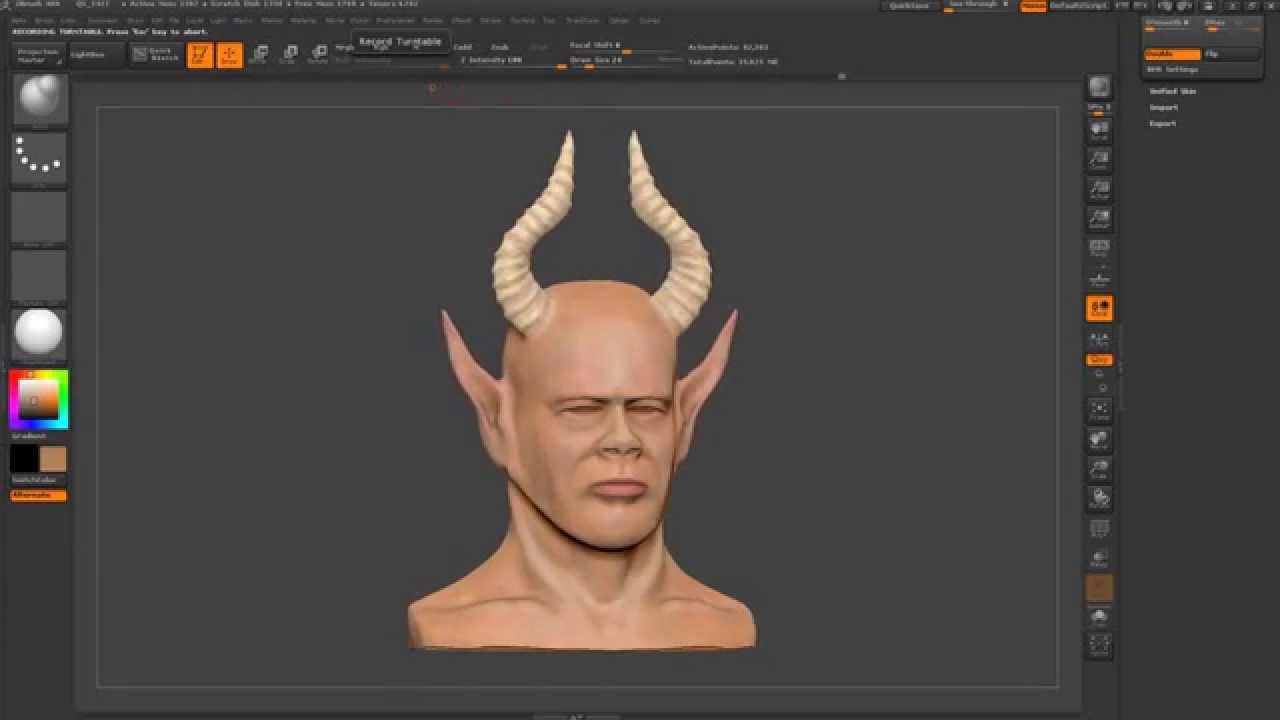 Zbrush and Maya Head retop projected - YouTube