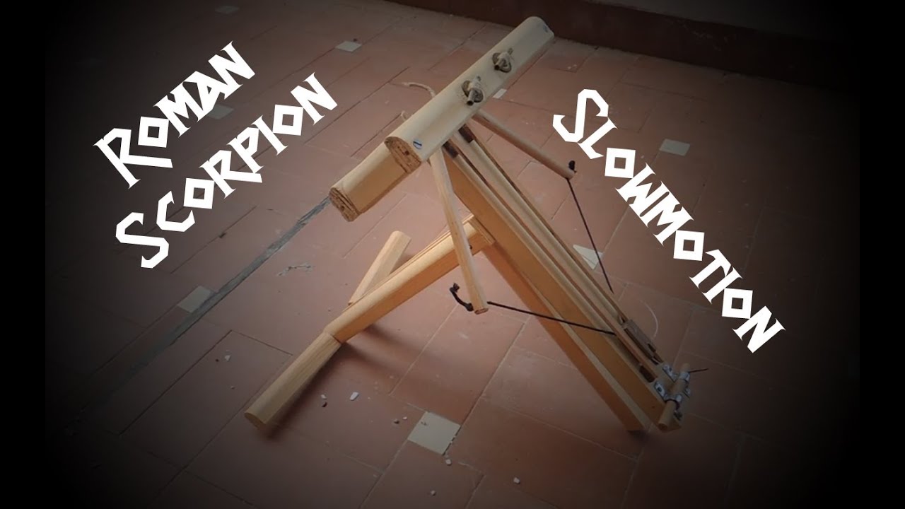 Scorpione Romano (Roman Scorpion) - Scala 1:10 - Slow Motion - YouTube