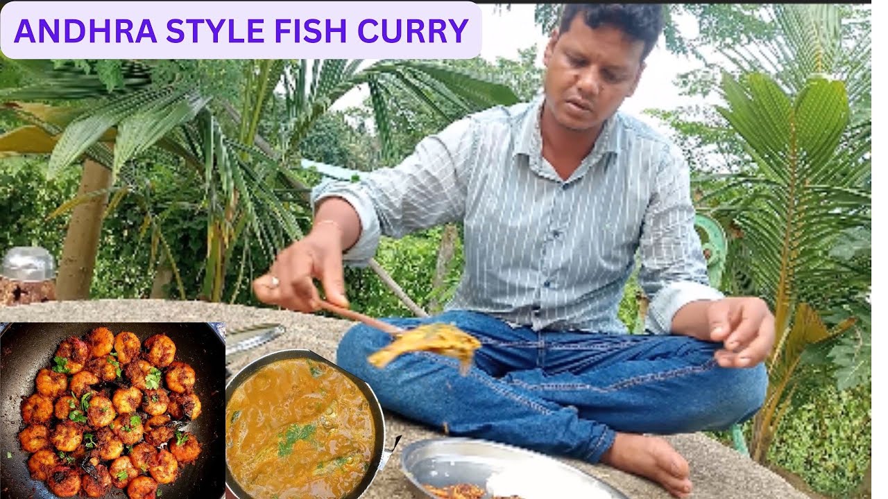 #ANDHRA_STYLE_FISH_CURRY_PRAWN_FRY - YouTube
