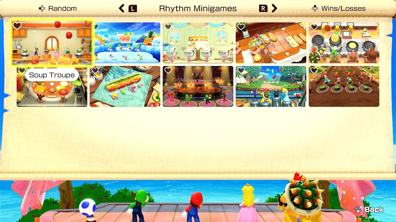 Super Mario Party Jamboree - Rhythm Kitchen Minigames - YouTube