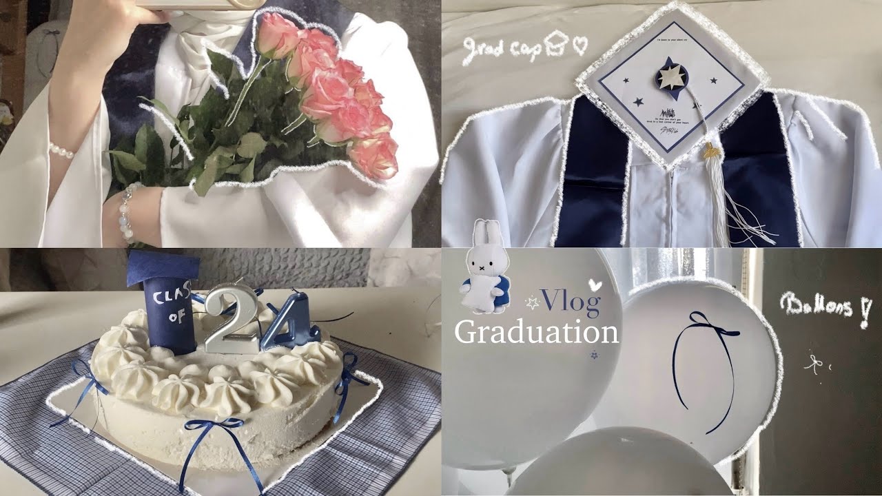 [ Stay vlog 🥤] my graduation, trip with school , digital dairy ...