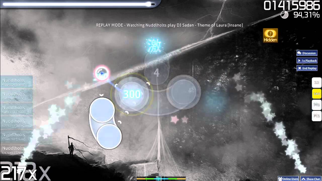 osu! - Theme of Laura (Insane; HD) - S Ranking - YouTube