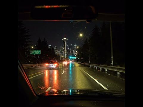 Night Drive Downtown Seattle: City Lights & Chill Vibes - YouTube