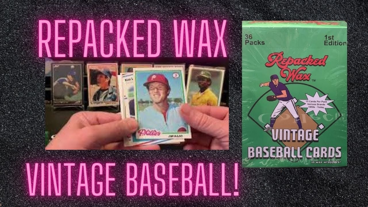 Repacked Wax Vintage Baseball! Part 1: Larry Walker RC & lots more! 🤩 ...