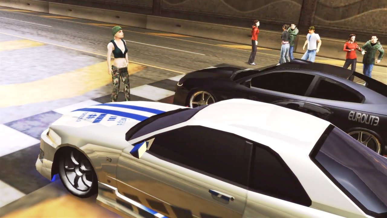 NFS: UNDERGROUND 2 (BRIAN O' CONNER) NISSAN SKYLINE GTR R34 VS (CALEB ...