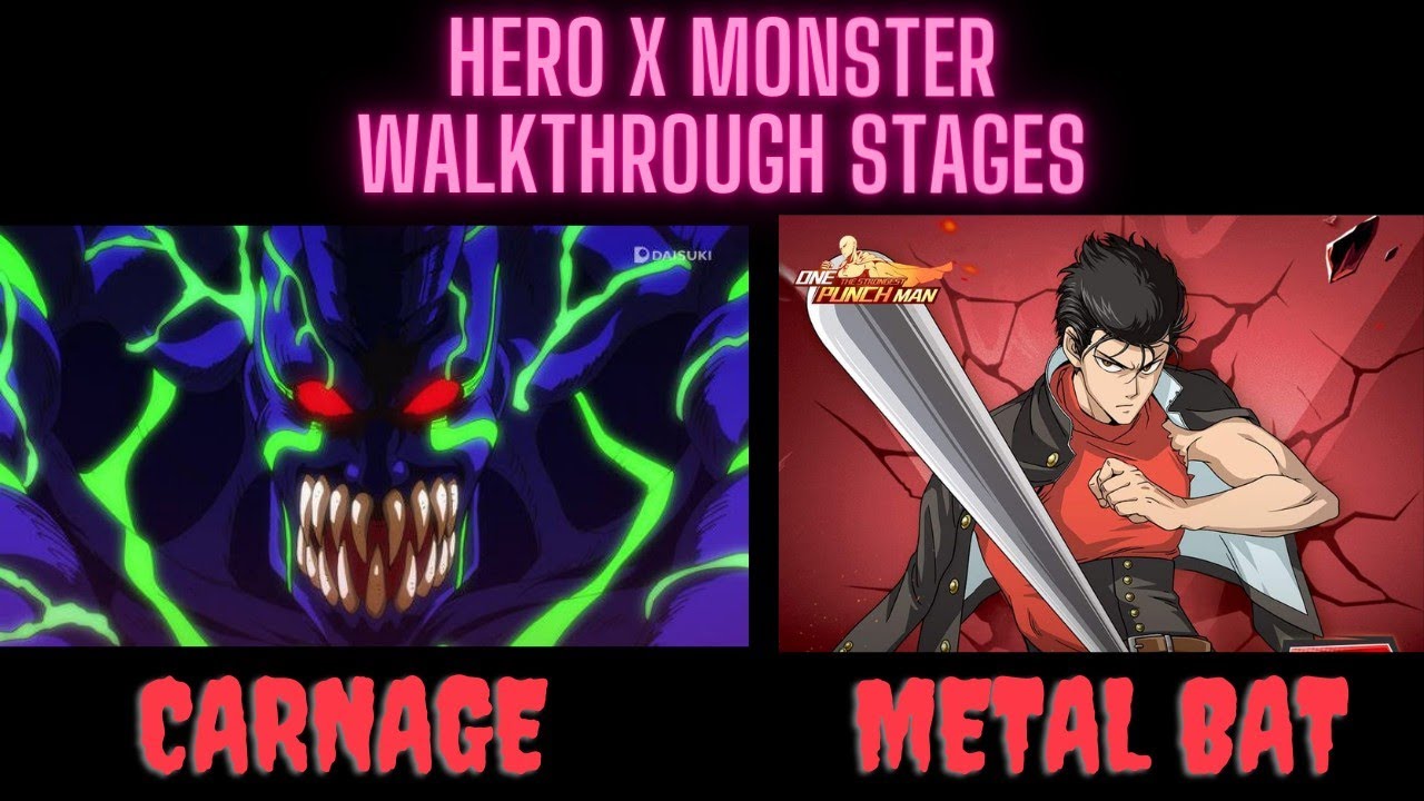 Hero X Monster: CK & MB SHOWCASE ||One Punch Man The Strongest - YouTube