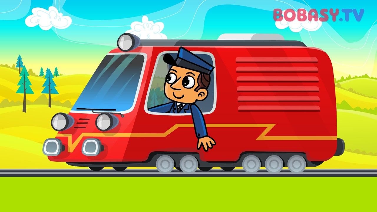 Jedzie Pociąg z Daleka - Piosenki Dla Dzieci Po Polsku - Bobasy TV - N ...