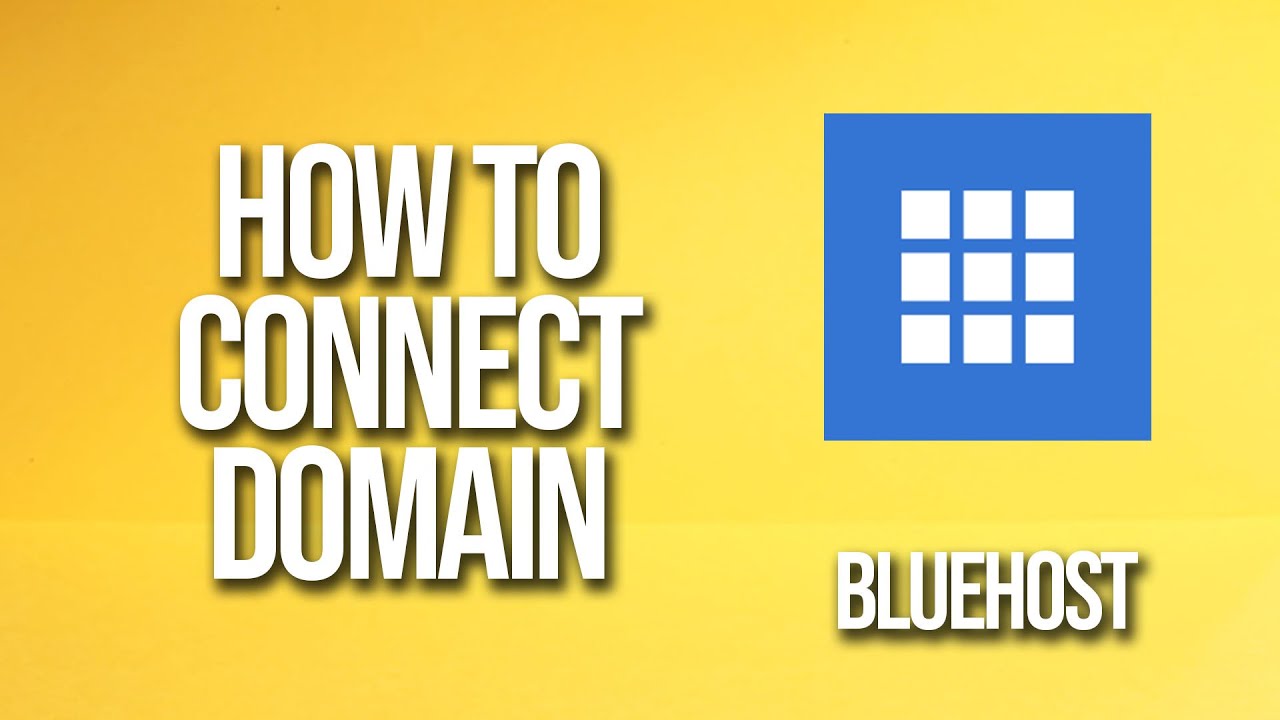 How to Connect Domain Bluehost Tutorial - YouTube