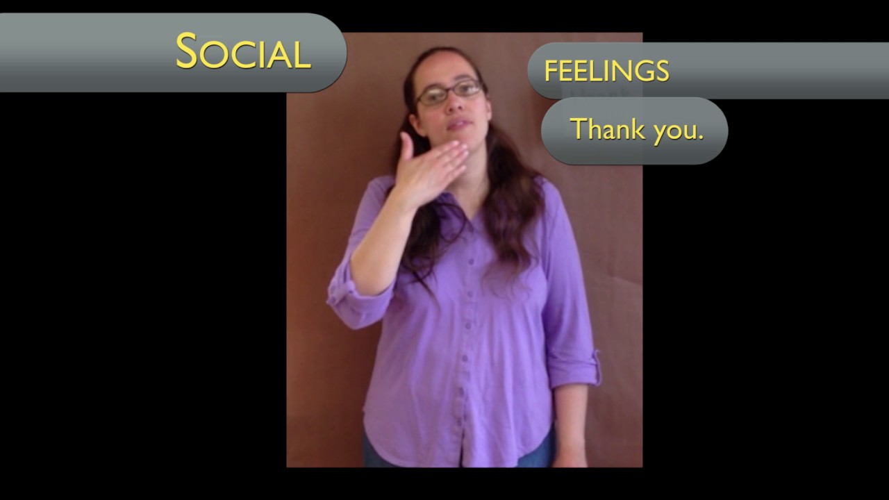 Everyday ASL Signs (social) - YouTube