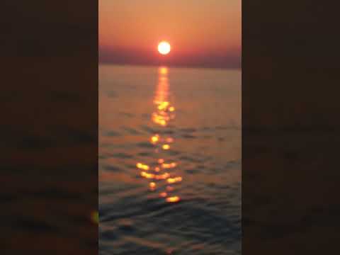 Akdeniz gün batımı