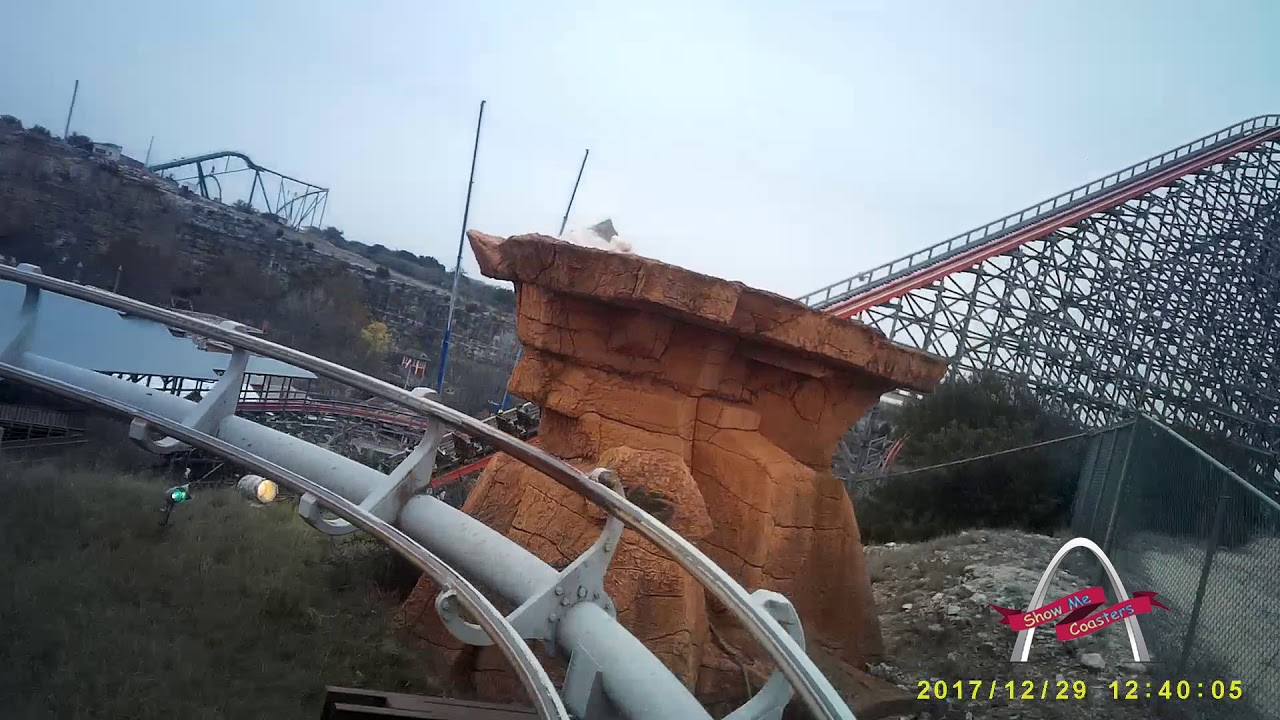 Road Runner Express - Six Flags Fiesta Texas - Front Row POV HD - YouTube