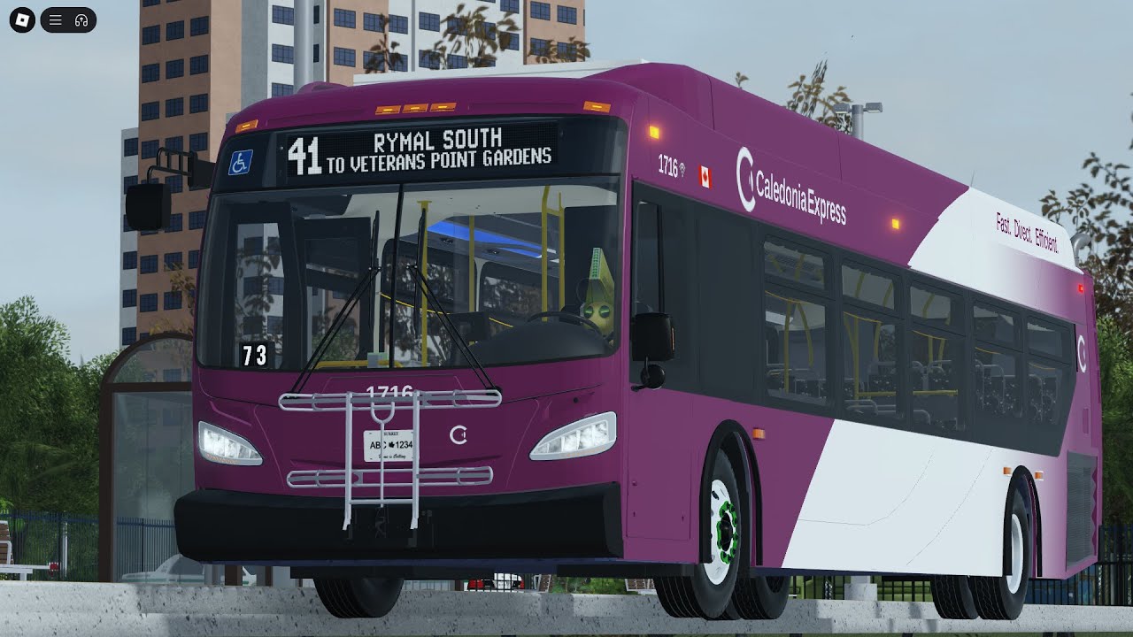 (ROBLOX) Caledonia Transit 2017 New Flyer XD40 "Caledonia Express" on ...