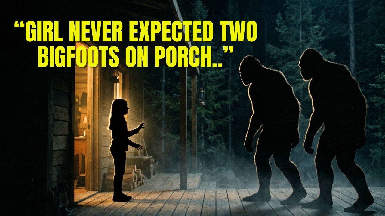 A Girl Encounters Two Bigfoots in the Forest — Bigfoot Lovers - YouTube
