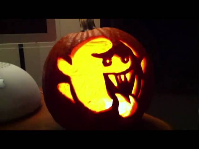 King Boo Pumpkin Pattern