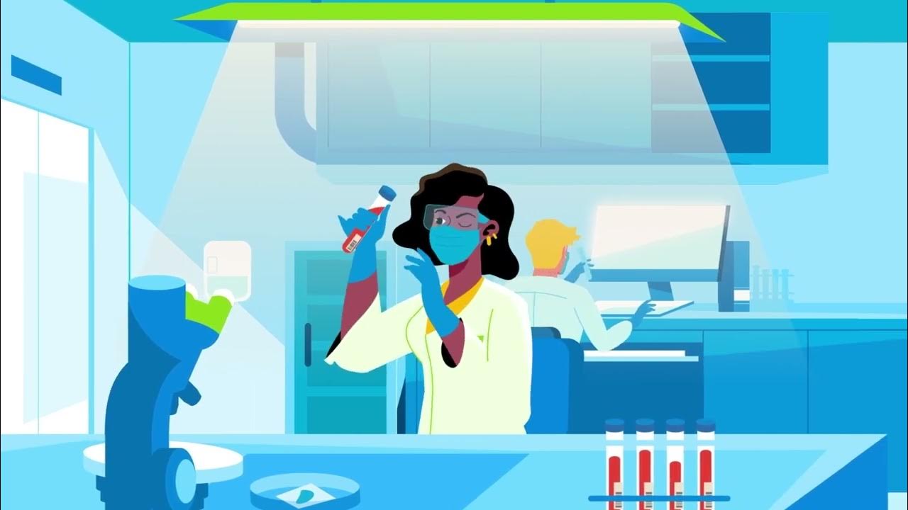 3-Second Animated Medical Laboratory Video - YouTube