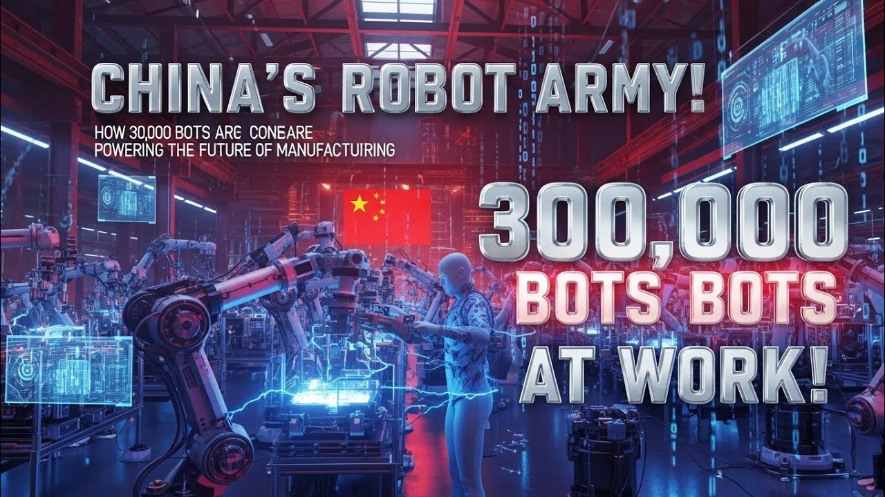 China’s Robot Army: How 300,000 Bots Are Powering the Future of ...