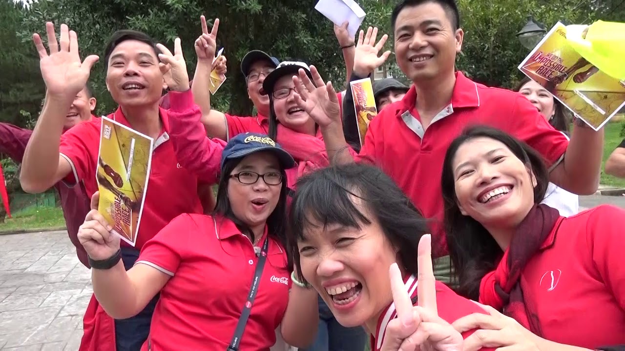 Tổ chức team Building của cty Coca - cola Việt Nam - Cty tổ chức sự ...
