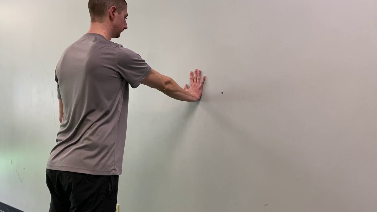 Wall Wrist Extension - YouTube