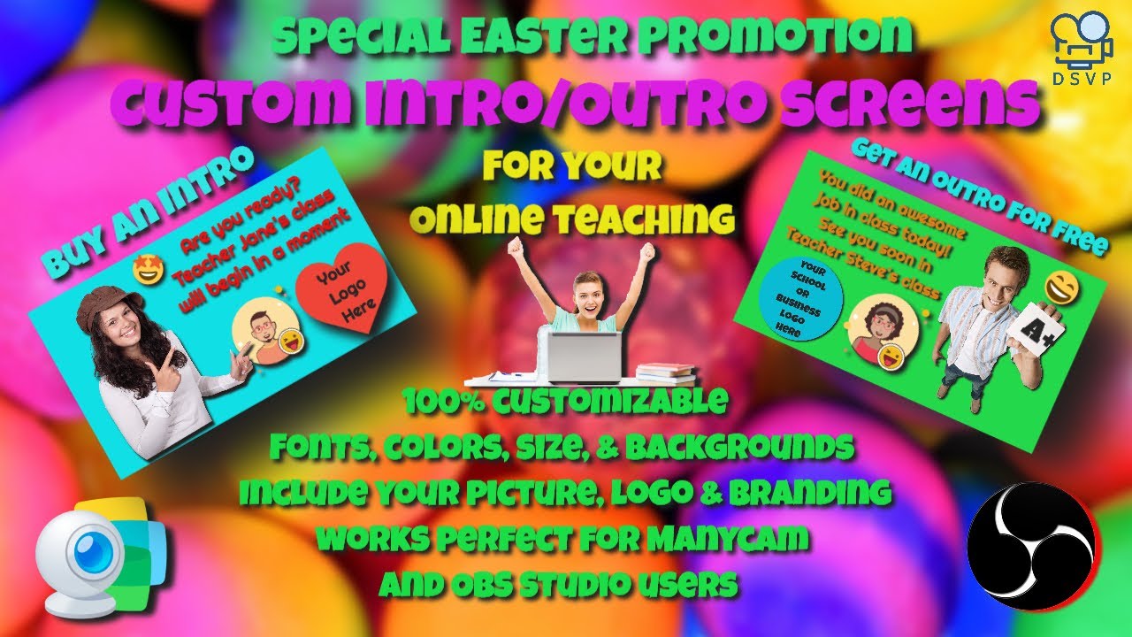 Intro & Outro Screens from DS Video Productions - YouTube