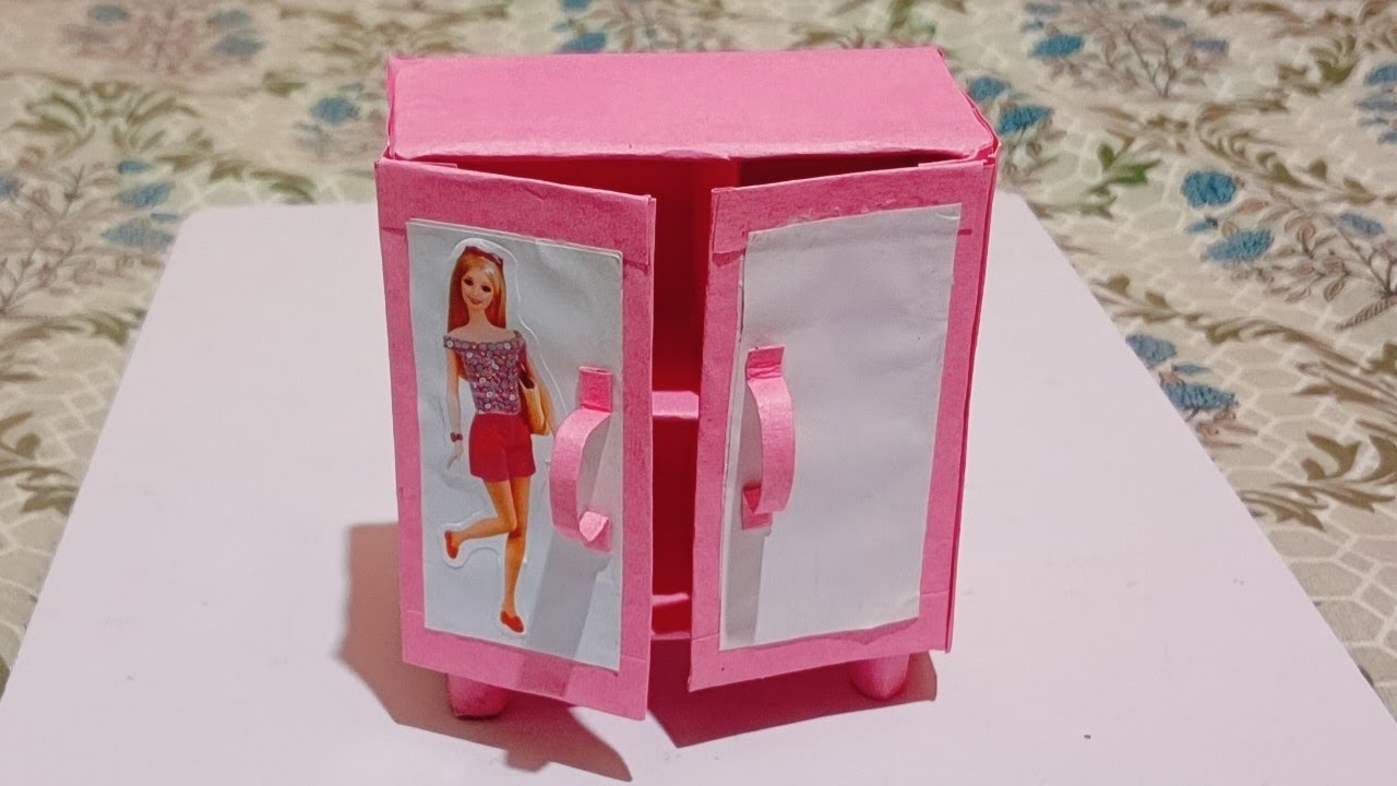 Diy Mini Wardrobe | Mini Cabinet | Easy Tutorial - YouTube