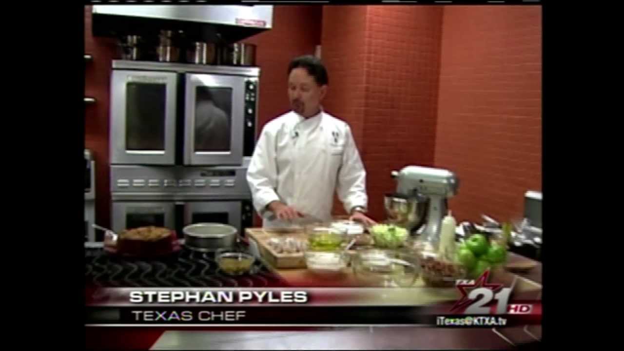 Stephen Pyles - Warm Apple Spice Cake - YouTube